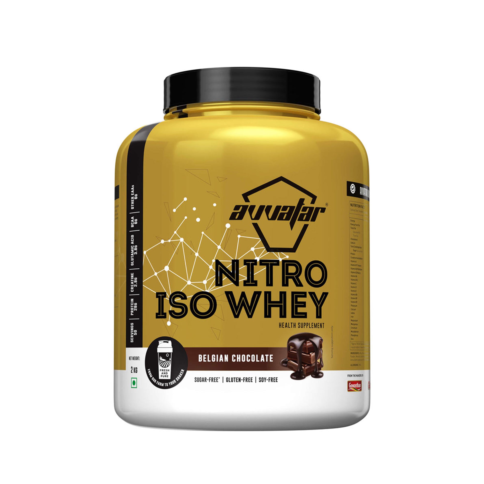 Buy Avvatar Nitro Iso Whey Protein Online @ Best Price - Apex Supplements