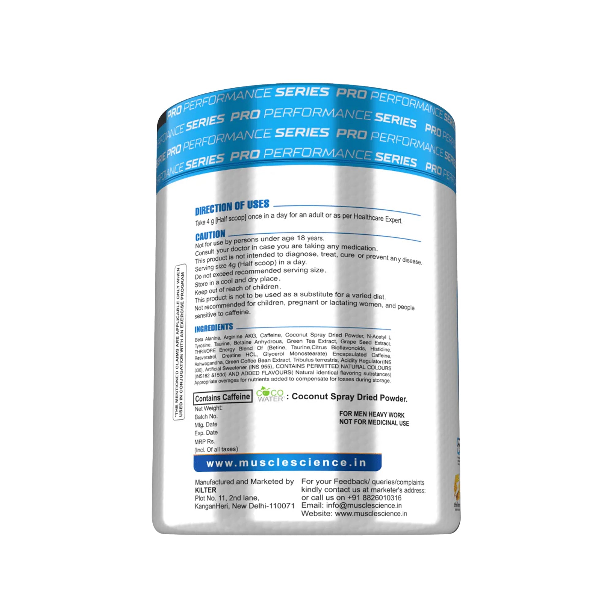 Buy Muscle Science Ignitor Pre-Workout at Best Price - Apex Supplements